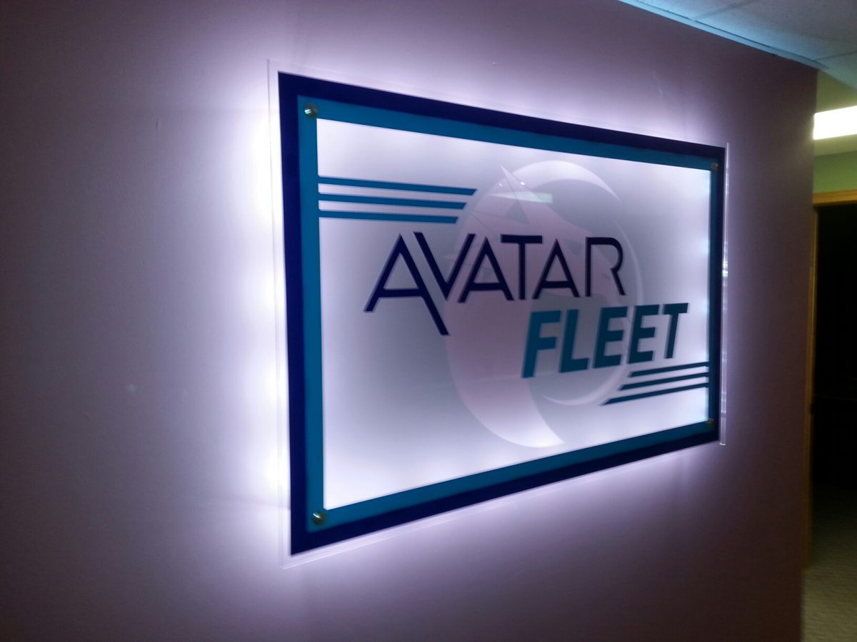 Illuminated Interior Display Signs from Easy Sign Interiors Division