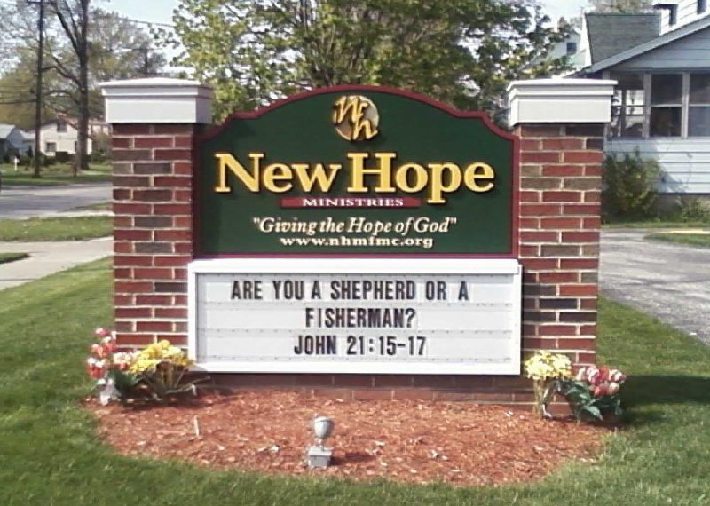 Custom Church Signage by Easy Sign | View Our Church Sign Projects
