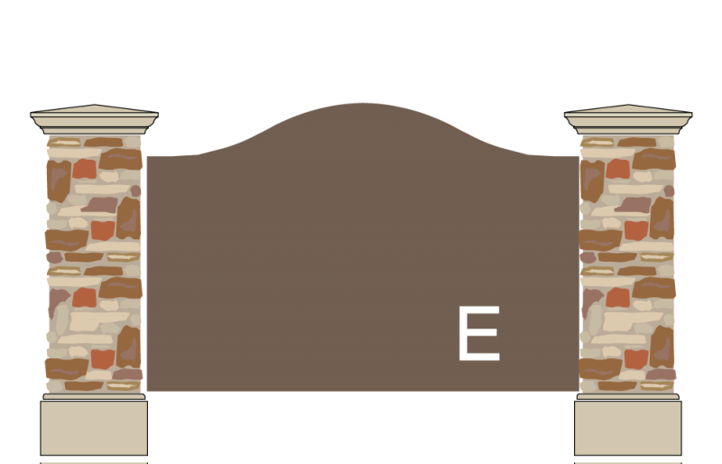 Easy Build™ Pillar Options | Easy Sign Group